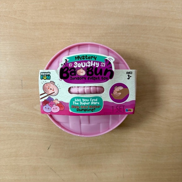 RMS USA | Toys | Mystery Squishy Boa Bun Dumpling Glitter Sensory ...